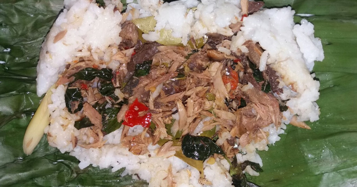 Resep Nasi Bakar Isi Tongkol Suwir oleh Ummu Mubarak - Cookpad