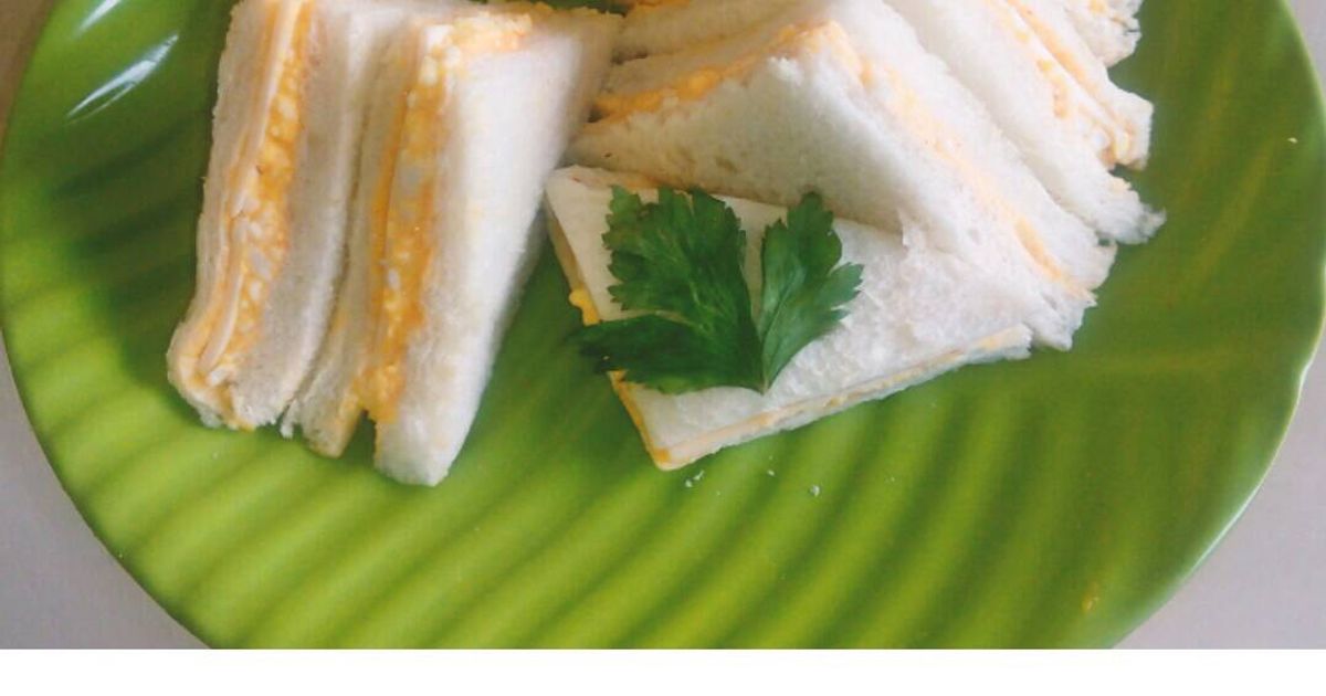 Resep Sandwich Telur Mayo Super Gampang oleh Arumbawedha_ - Cookpad
