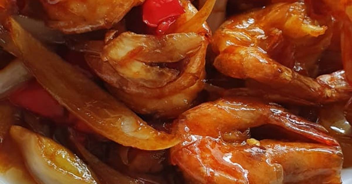 Resep Udang saos inggris oleh Maria ani - Cookpad