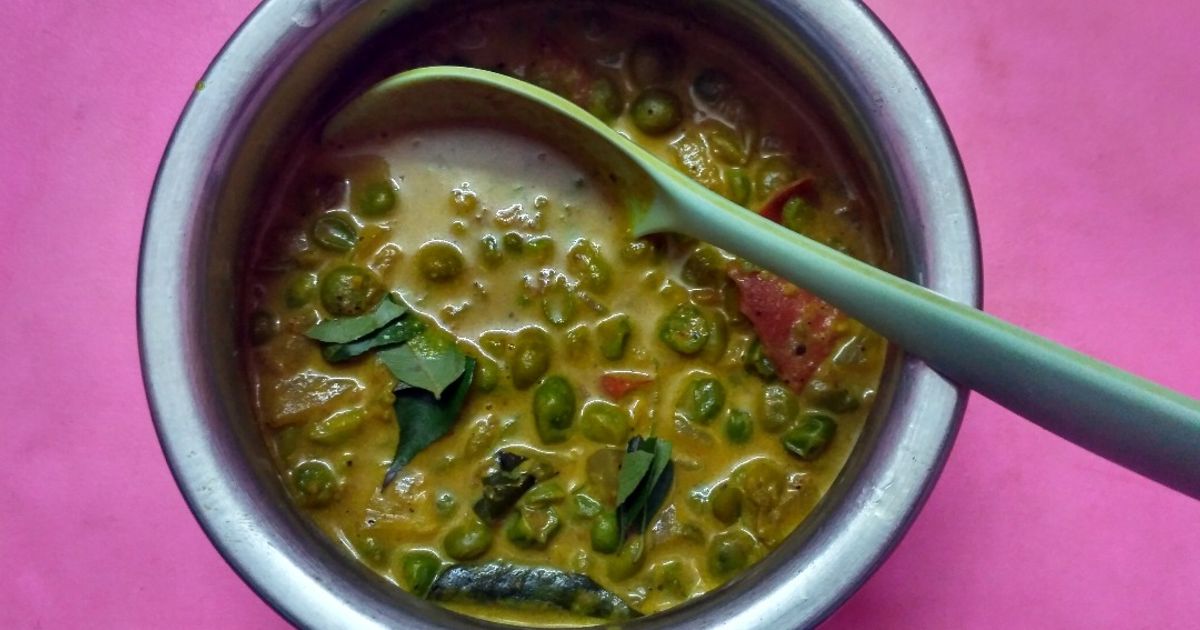 Green Peas Stew Recipe by bindhuwalter - Cookpad