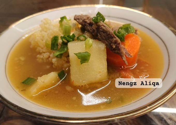 Resep 56. Kaldu Sapi ber_Rempah oleh Nengz Aliqa - Cookpad