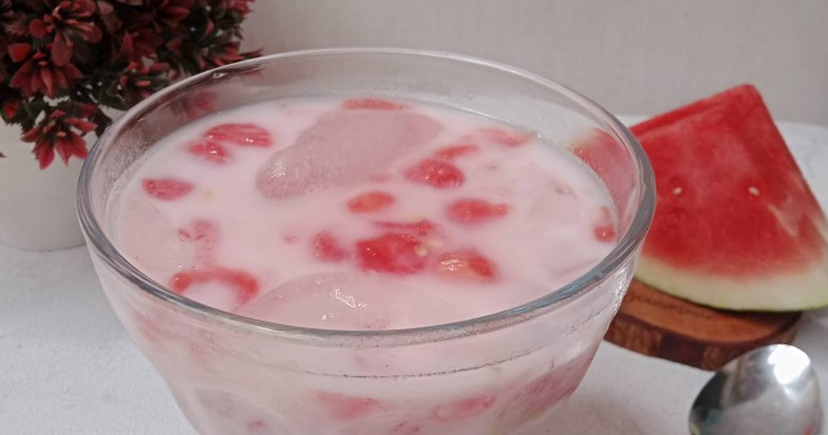 Resep Es Susu Semangka oleh Deis Daraswati - Cookpad