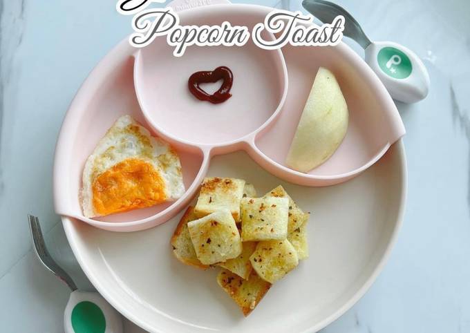 Resep Garlic Bread Popcorn Toast oleh Yanni Lay - Cookpad