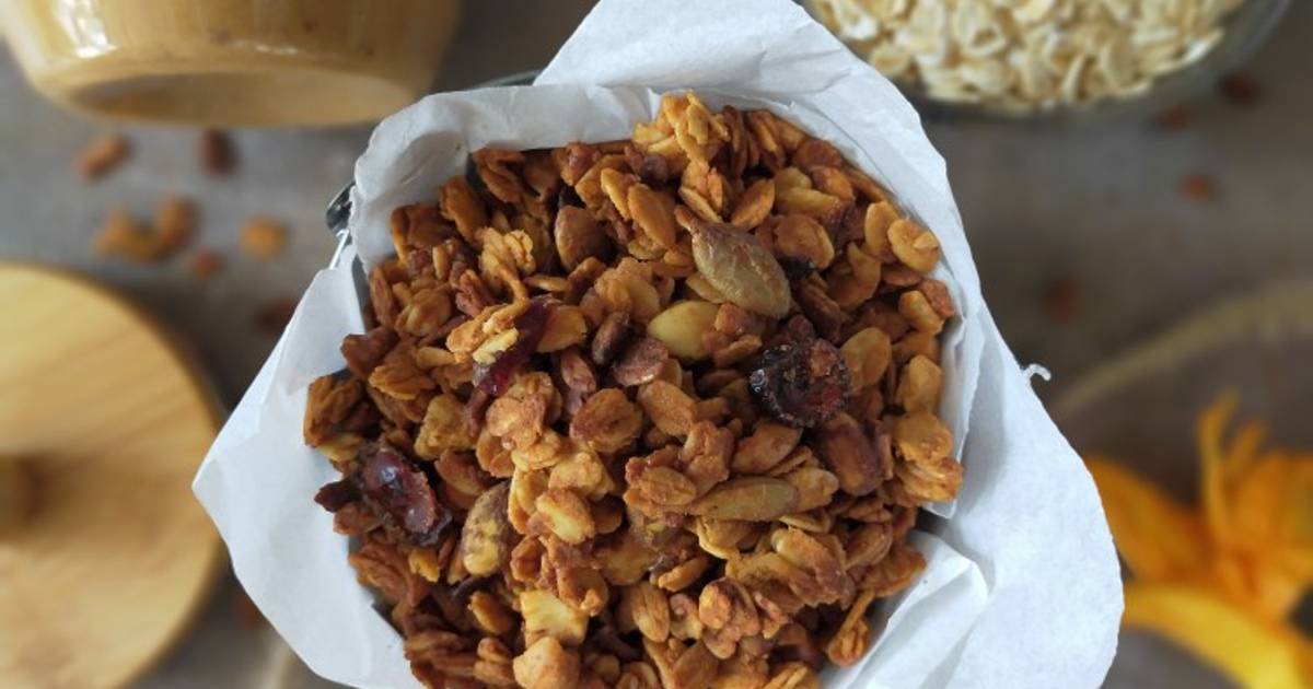 948 resep granola enak dan sederhana ala rumahan - Cookpad