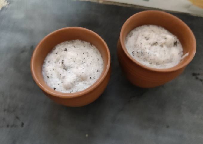 Kulad style Mint flavour Buttermilk Recipe by Harsha Ladhwani - Cookpad