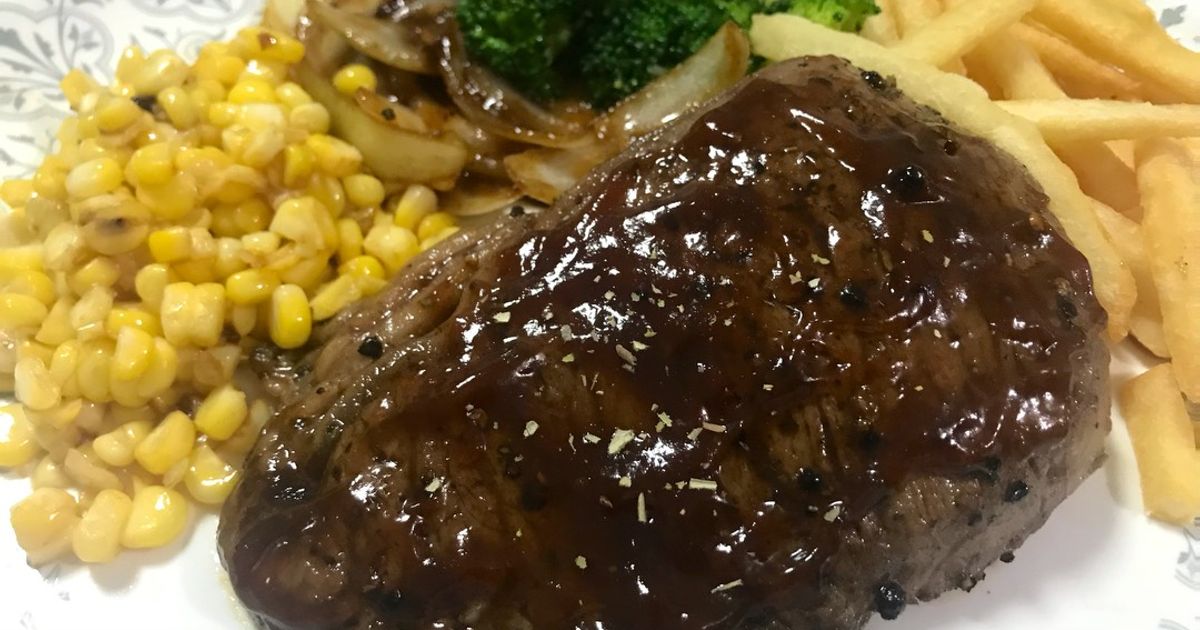 Resep Bbq Ribeye Steak (Medium Well) oleh Sherly Wijaya - Cookpad