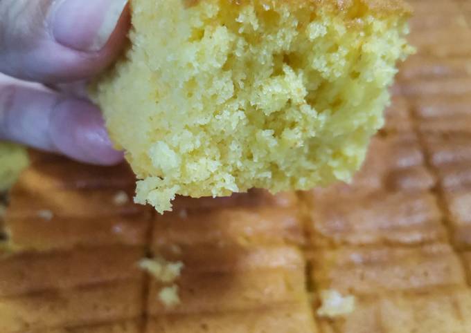 Resep Bolu Jagung Manis #2 oleh Rhee - Cookpad