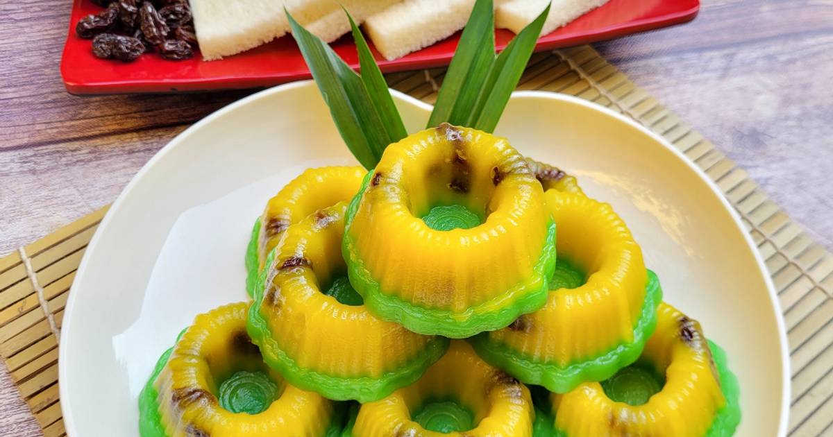 Resep 264. Talam Roti Tawar Kismis oleh Rachma Waty1975 - Cookpad