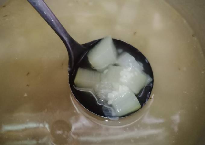 Resep Sayur bening labu air obat panas dalam oleh ima Rahmawati - Cookpad