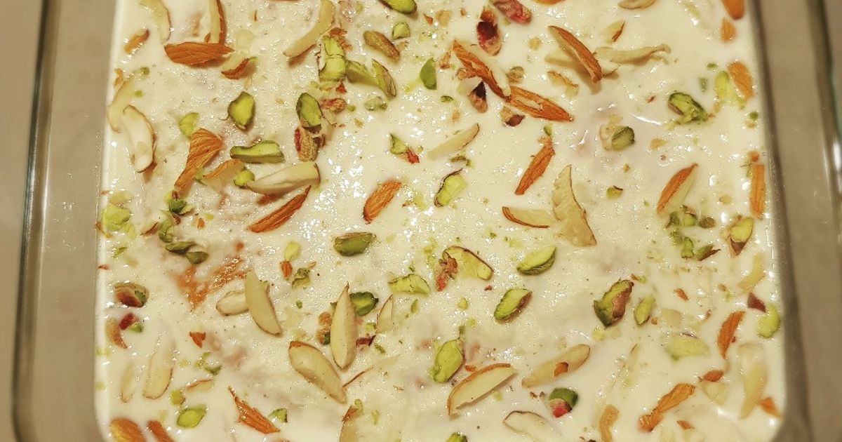 Rabdi Cake Recipe by Janvi Pankaj Changlani - Cookpad