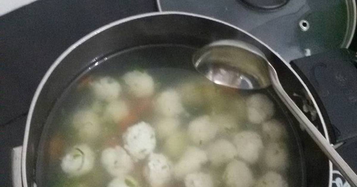 Resep Sup Hiwan (bola bola ikan tenggiri) oleh Elsya Thesman - Cookpad