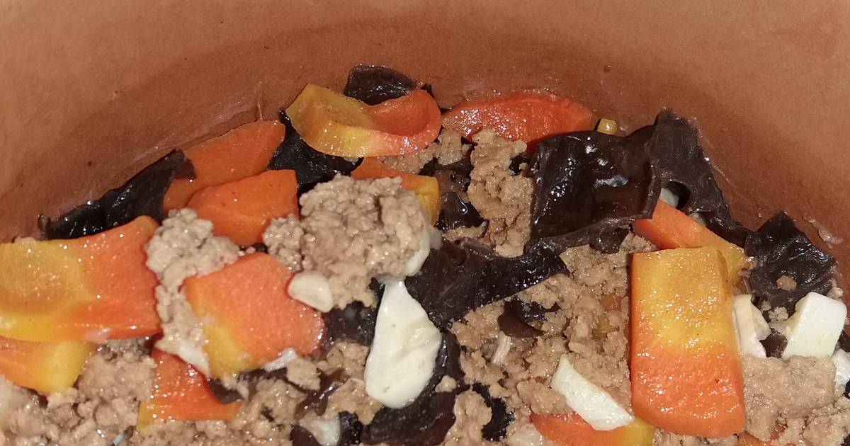 Resep Nasi tim daging mpasi 1 tahun + oleh nancy - Cookpad