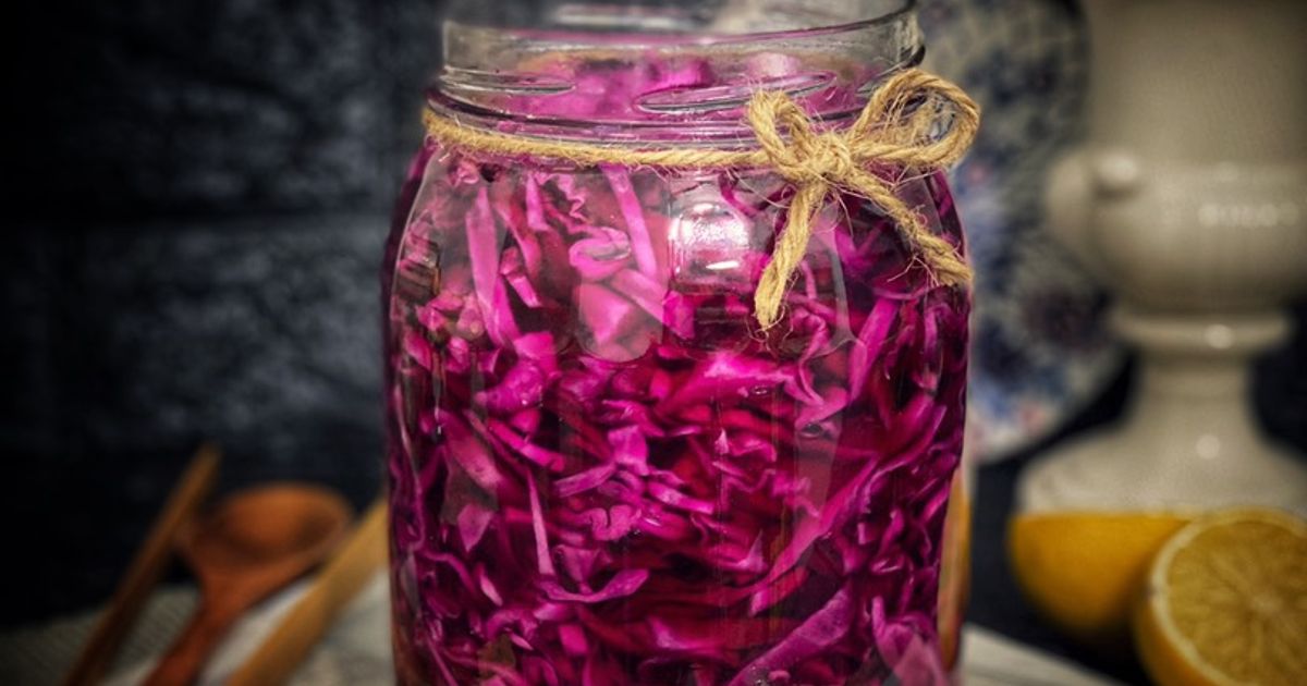 طريقة عمل مخلل الملفوف السريع على اصولها بطريقة سهلة وسريعة من rana.f ...