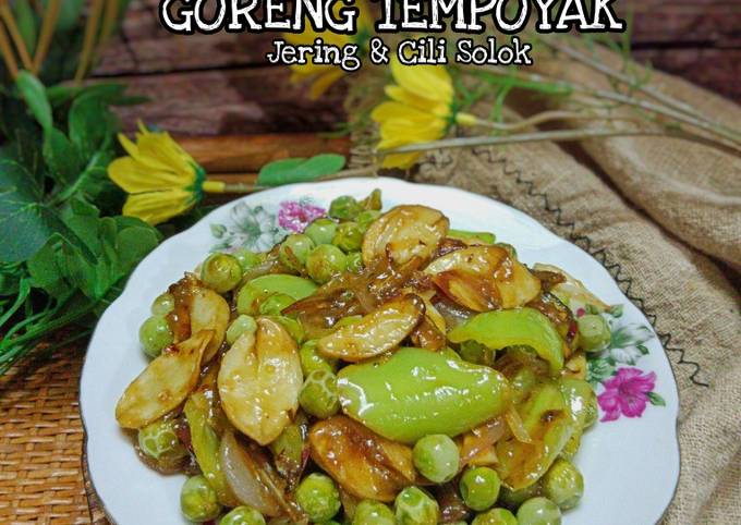 Resipi 5:8:23 - Terung Pipit Goreng Tempoyak, Jering & Cili Solok oleh ...