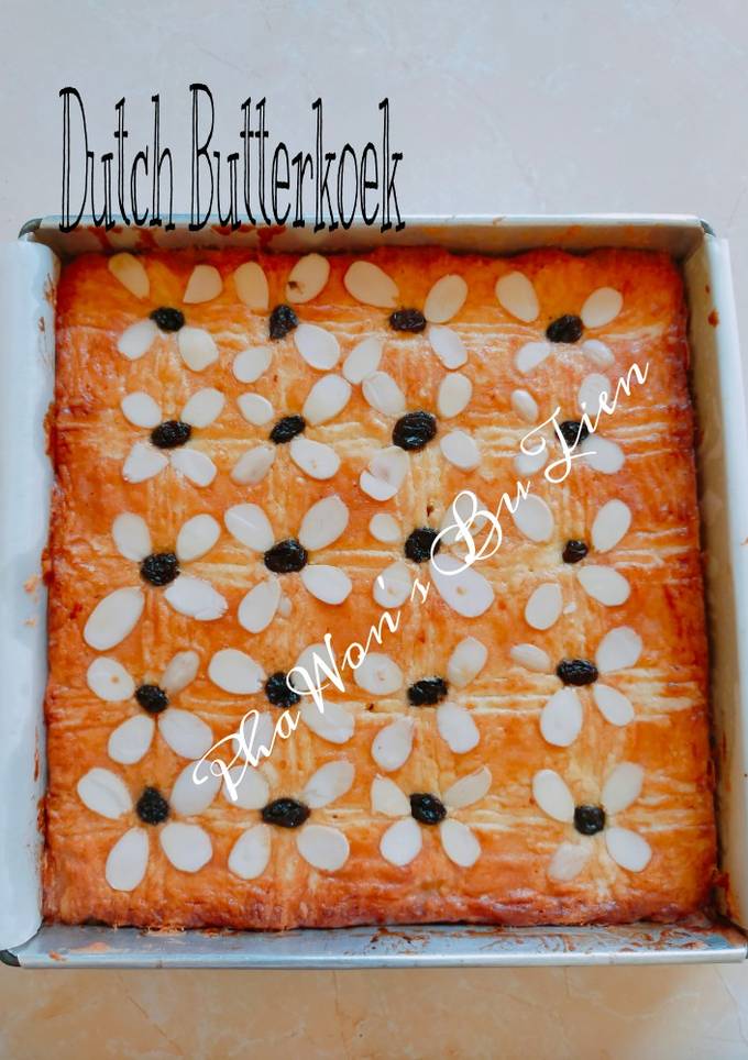 Resep Dutch Butterkoek (Lekker Holland) 2 oleh @tin_tientien - Cookpad