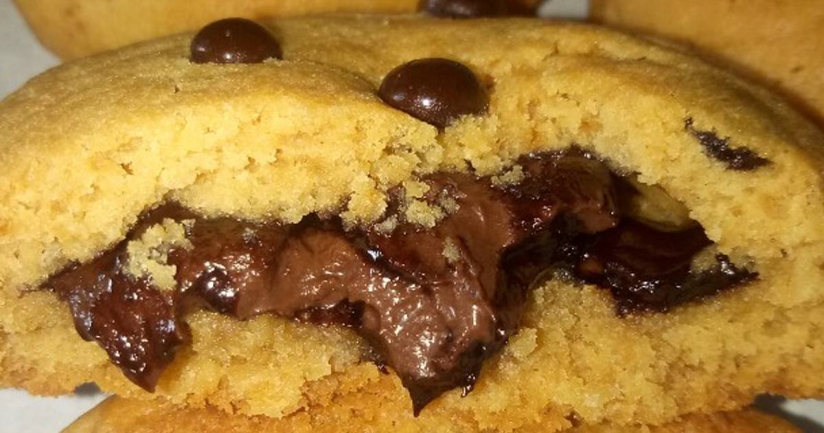 Resep Cookies filling chocolate oleh Angginnekn - Cookpad
