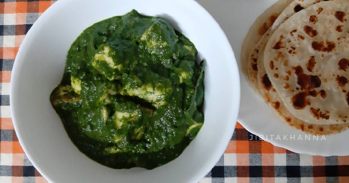 Palak Paneer Recipe by Jibita Khanna - Cookpad