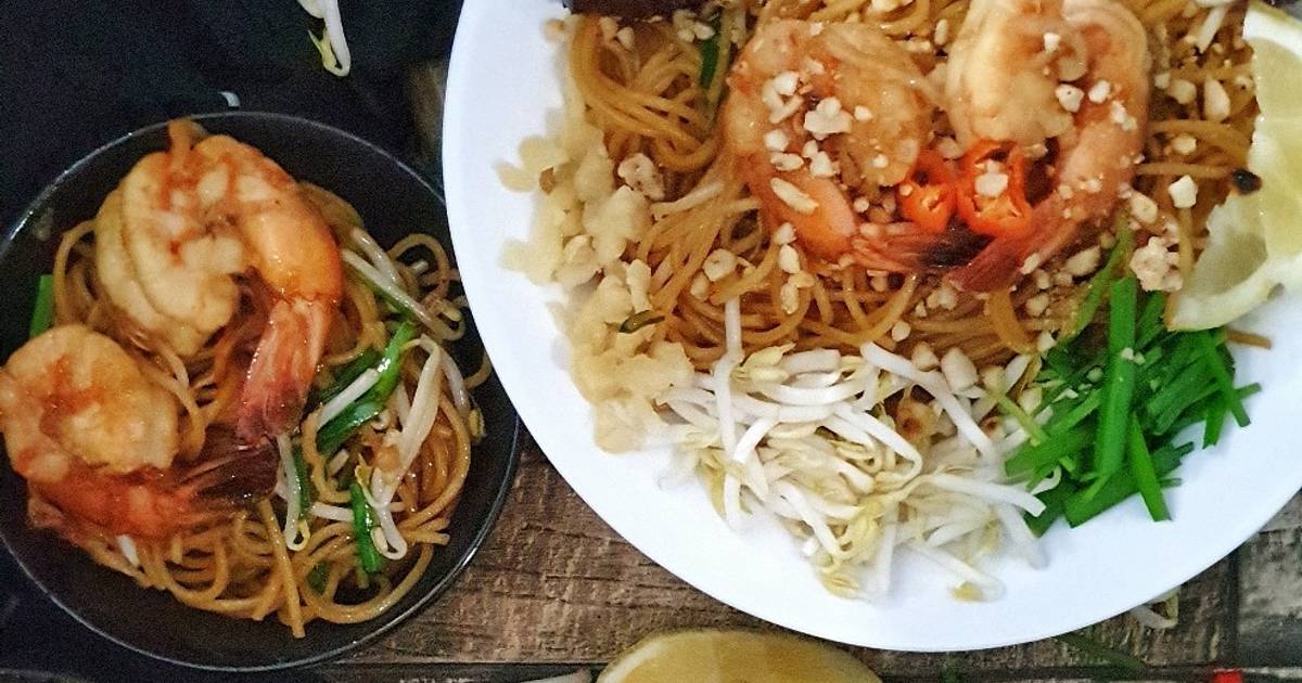 Resep 53. Thai Spaghetti ala Thai Pad oleh Novi Tan - Cookpad