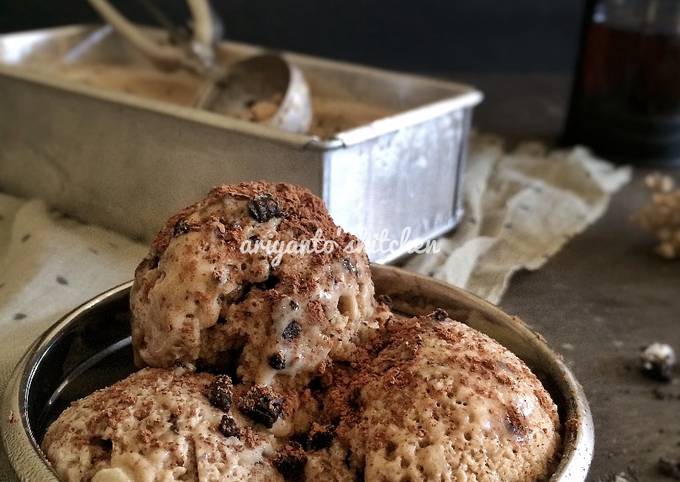 Resep Homemade Mocha Ice Cream Gelato With Oreo (Tanpa Pengembang, SP ...