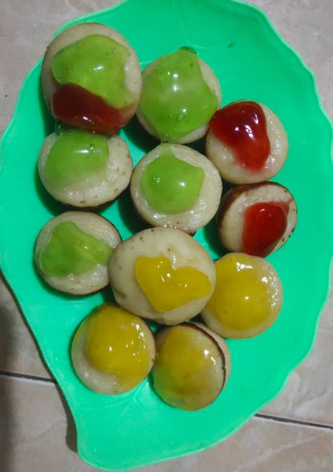 Resep Kue cubit simple cetakan takoyaki oleh Nananana - Cookpad