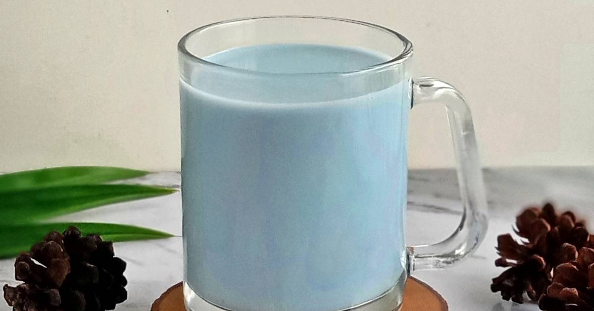 Resep Wedang Jahe Susu Bunga Telang oleh Vey Alodia's Kitchen - Cookpad