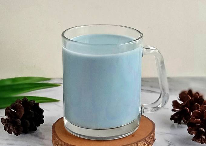 Resep Wedang Jahe Susu Bunga Telang oleh Vey Alodia's Kitchen - Cookpad