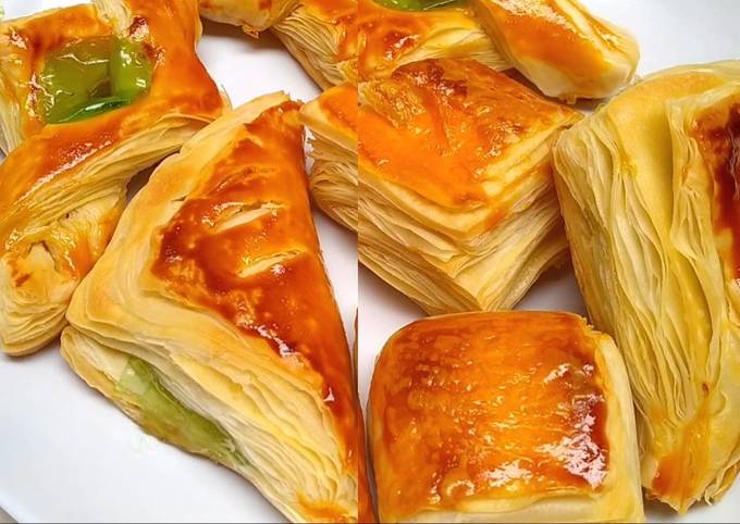 Resep Adonan puff pastry tanpa kulkas dan tanpa telur oleh Ani - Cookpad