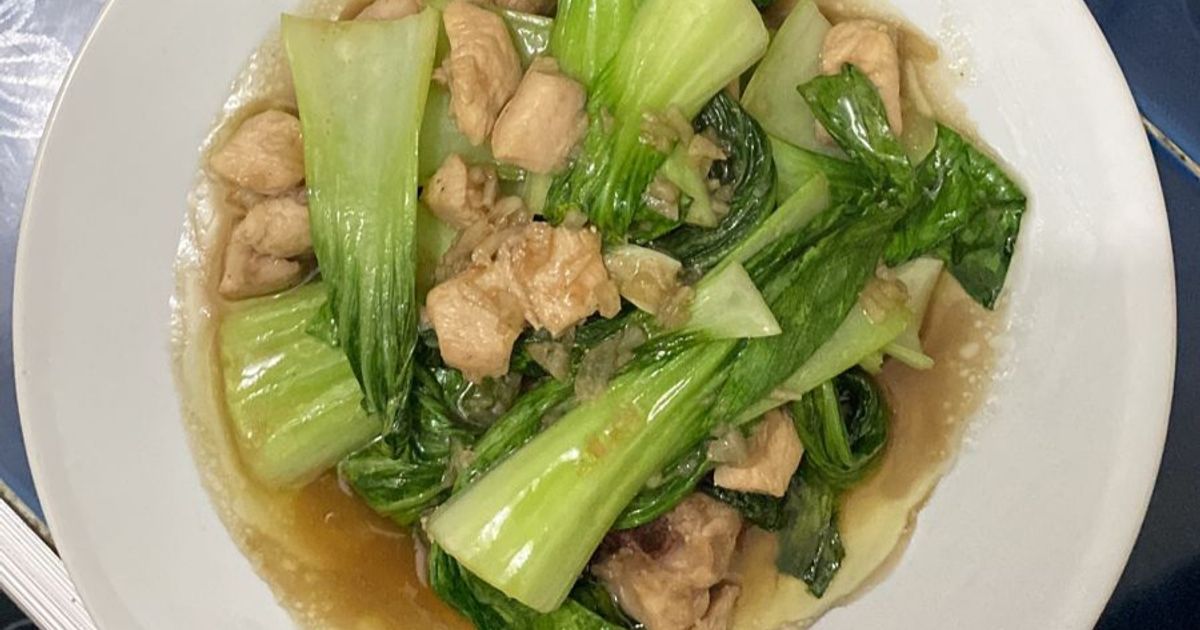 Resep Tumis Ayam+Pakcoy oleh Zuliyana Kartika - Cookpad
