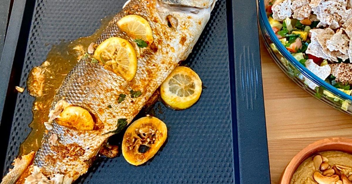 Lebanese Samkeh Harra (Spicy Fish) Recipe by Linda L. - Cookpad