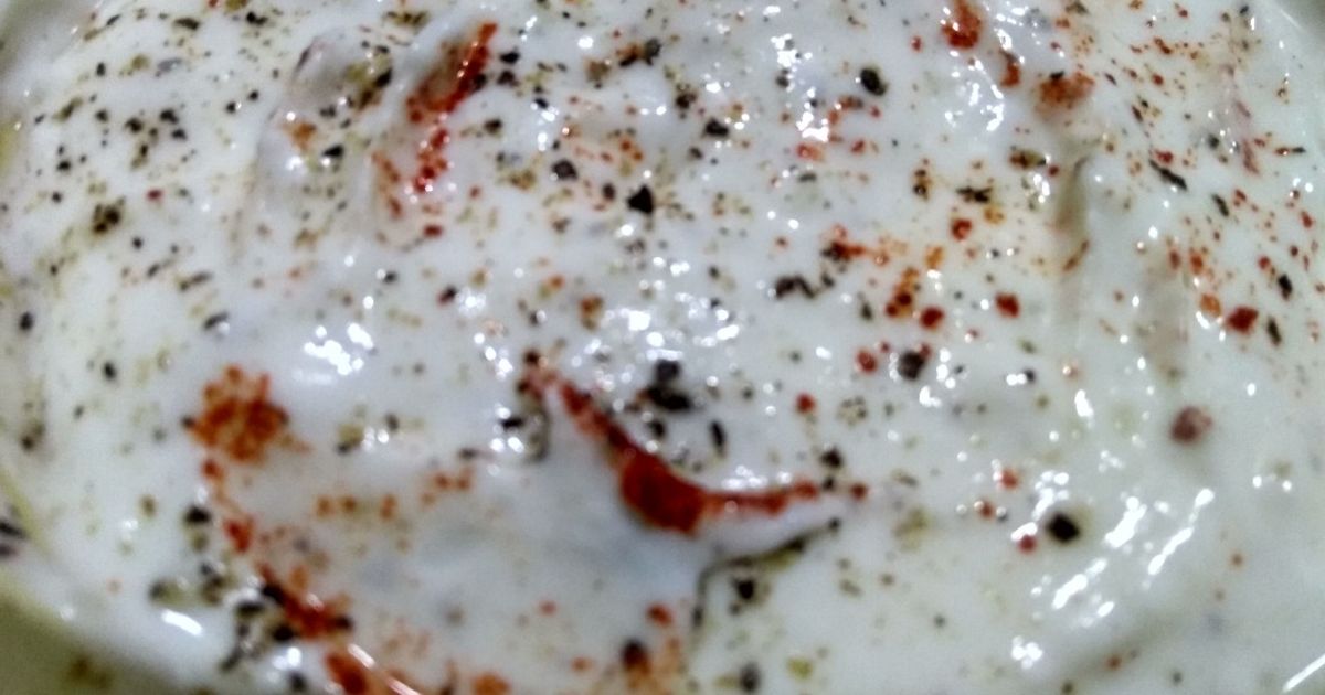 Plain Raita Recipe by Sanjib pramanik - Cookpad