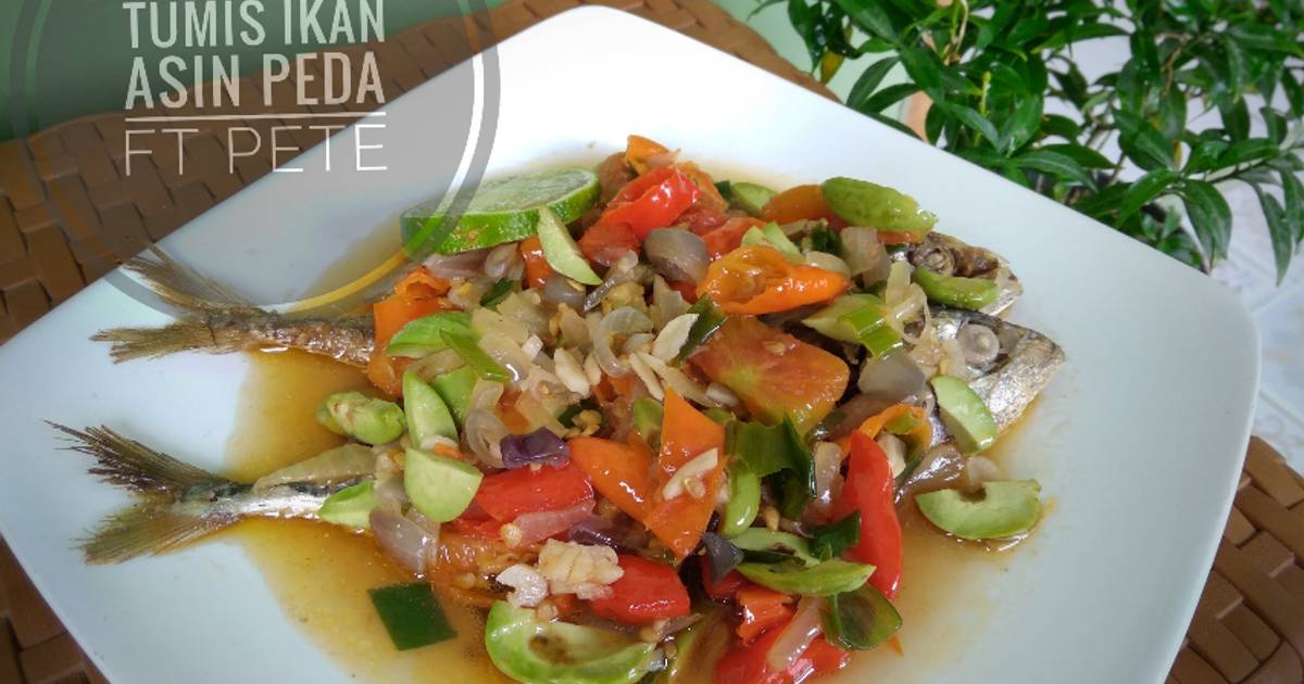 Resep Tumis ikan peda pete oleh Yani Astari 야니아스타리 - Cookpad
