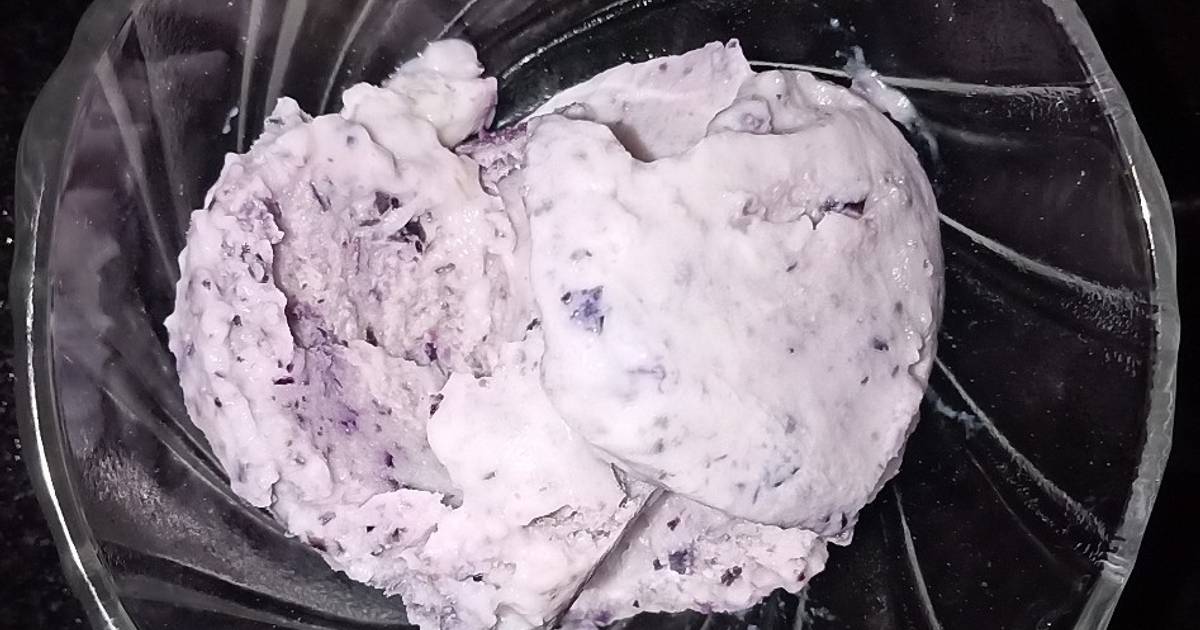 Jamun Ice cream Recipe by Minnie Vagrani - Cookpad