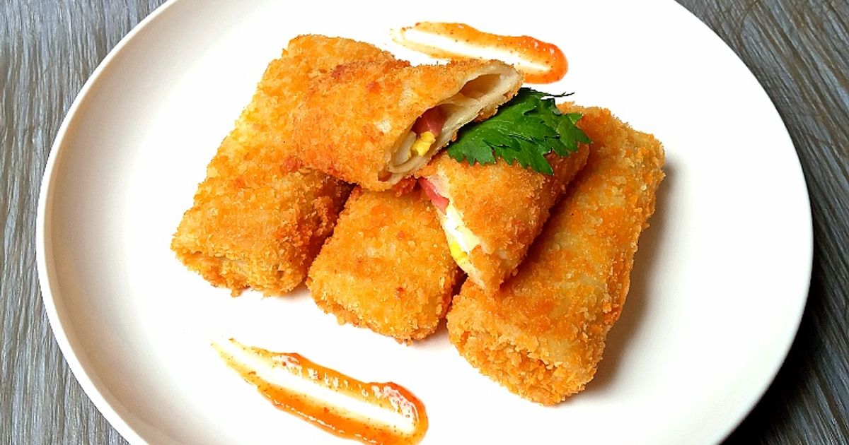 Resep Risol Mayo Sosis & Telur oleh Alya Nurfitri🍳 - Cookpad