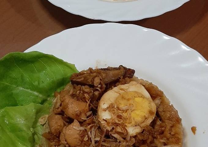 Resep Nasi Tim Ayam Jamur oleh Kania Mika - Cookpad