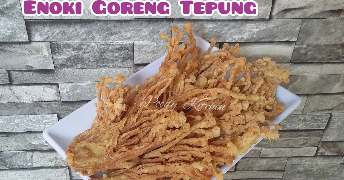 Resep Jamur Enoki Goreng Tepung oleh Pujani Handayani - Cookpad