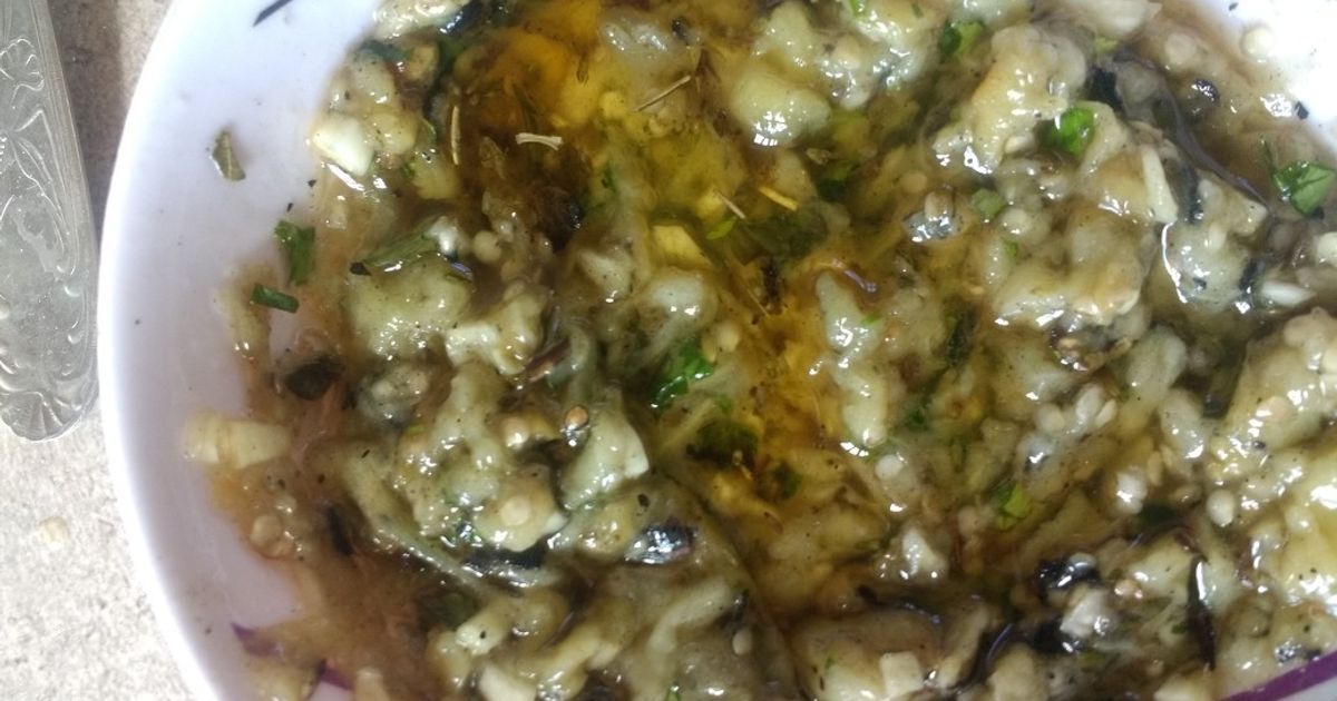 Berenjena Al Rescoldo, Con Yuyitos De La Huerta Receta de ...