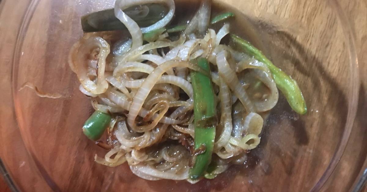 Chiles toreados Receta de Gy- Cookpad