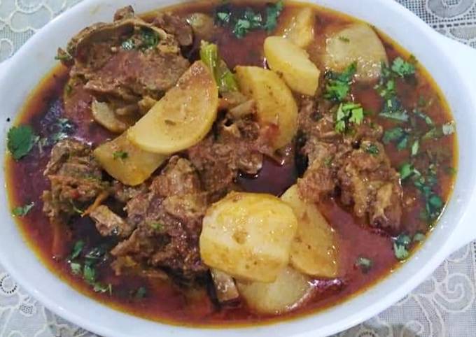 Turnip Meat Recipe by Sobi Aijaz - Cookpad