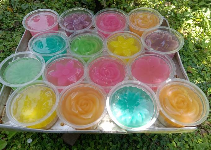 Resep Puding kaca oleh sofiyah - Cookpad