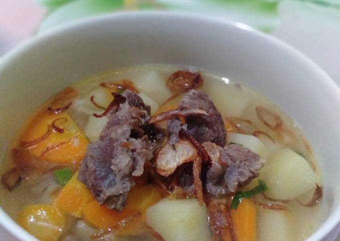 Resep Sop daging sapi oleh citra andayani - Cookpad
