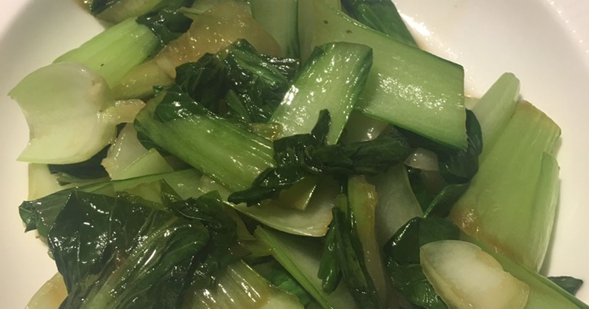 Pak Choi Stir Fry Keto Recipe by Amanda Yu - Cookpad