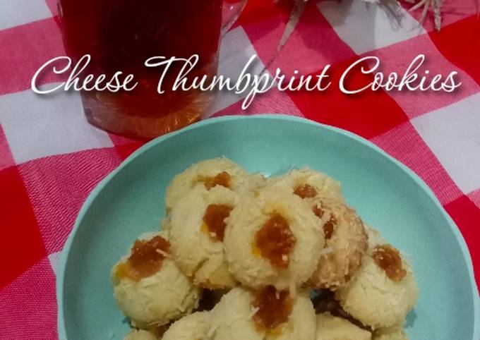 Resep #458 Cheese Thumbprint Cookies oleh Ratih Anita Dewi - Cookpad
