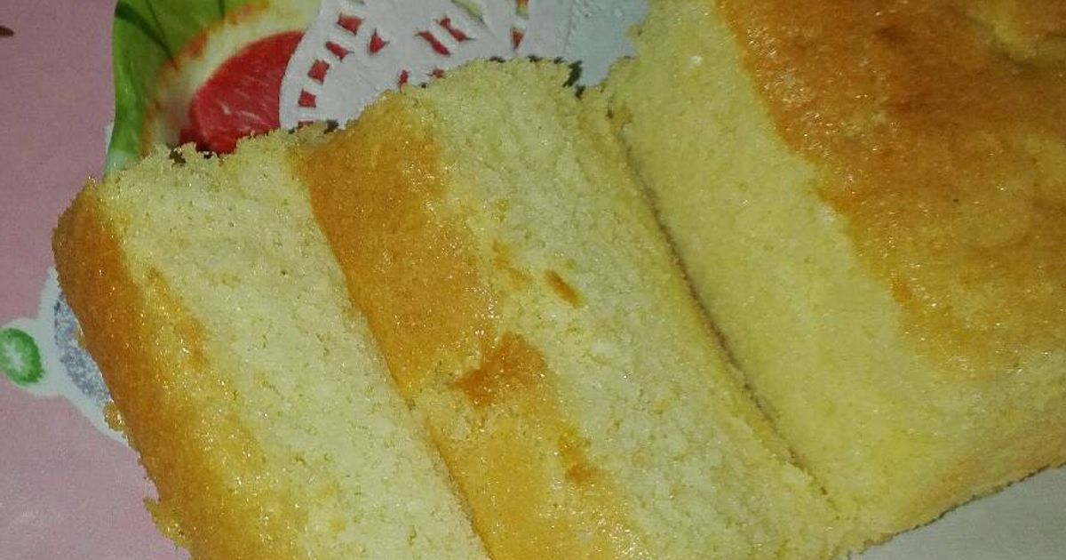 Resep Simple Cheese Sponge Cake oleh Phie_and_Cake - Cookpad
