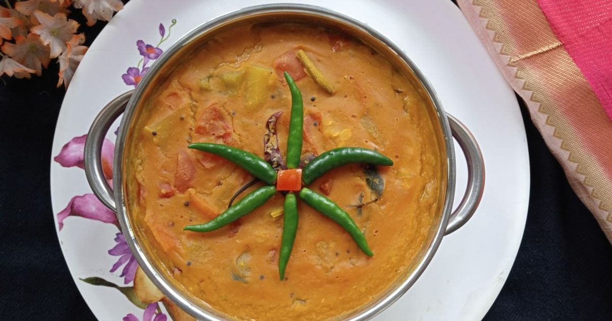 Sambar Daal Tadka Recipe by Malati Raha - Cookpad