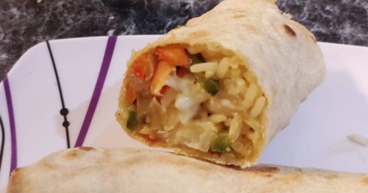 Burritos vegetarianos saludables Receta de Luciana cambia por lo sano ...