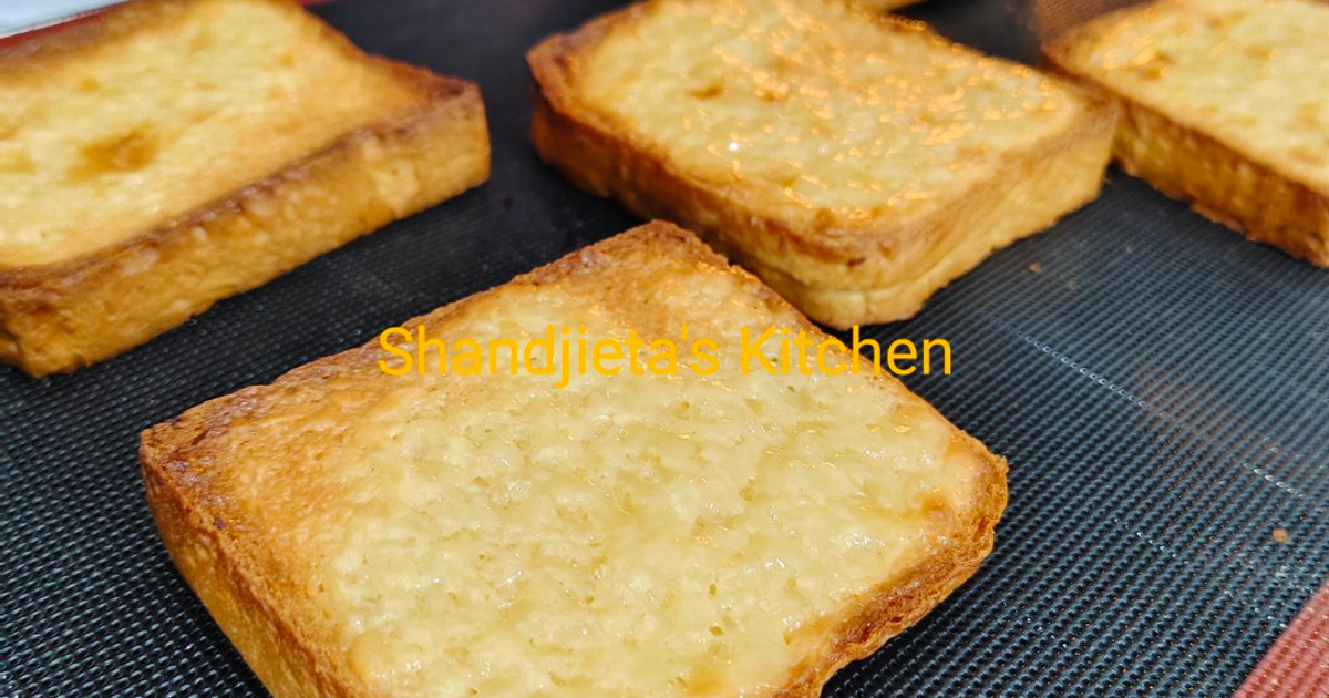 Resep Burnt Cheese Toast oleh Shandjieta Kitchen - Cookpad