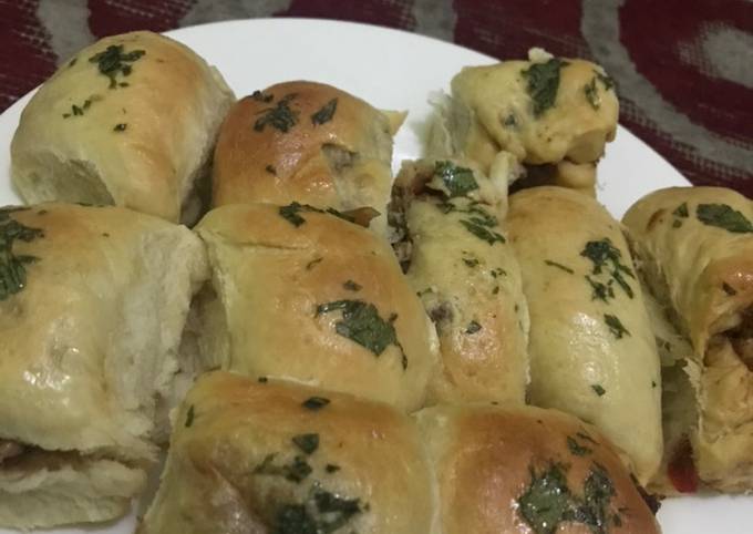 Resep Isian roti ayam pedas oleh Vachla Lala - Cookpad