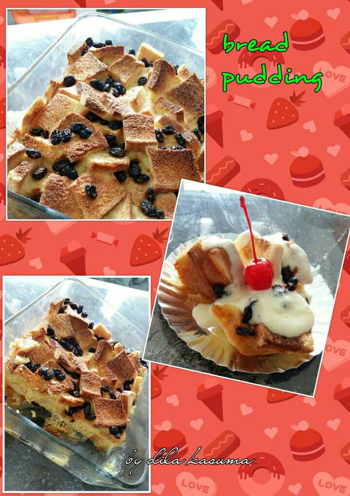 Resep Bread pudding oleh Dila Kasuma - Cookpad