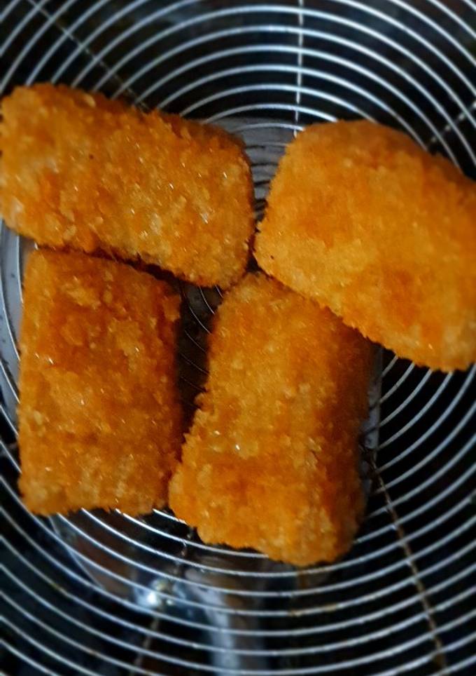 Resep Nugget Tempe Ayam oleh Mutabikh Uwmi (مطبخ اومي) - Cookpad