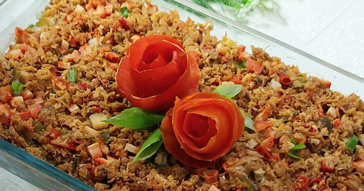 Resep Taro Steamed Cake (Talam Asin Talas) oleh Rini.Wijaya26 - Cookpad